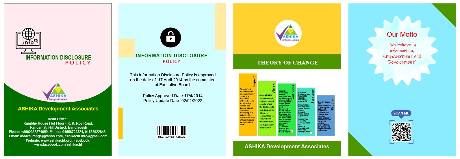 Information Disclosure Policy - ASHIKA Development Associates